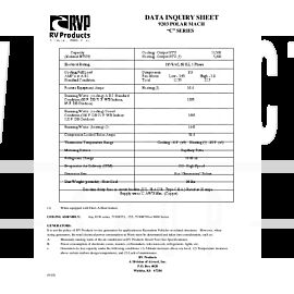 RVPS: 9203C Series Data Sheet