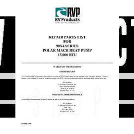 RVPS: 90X4 Series Repair Parts List